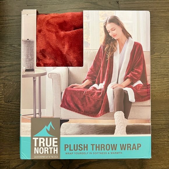 Accessories | True North Plush Midweight Wearable Throw Wrap | Poshmark